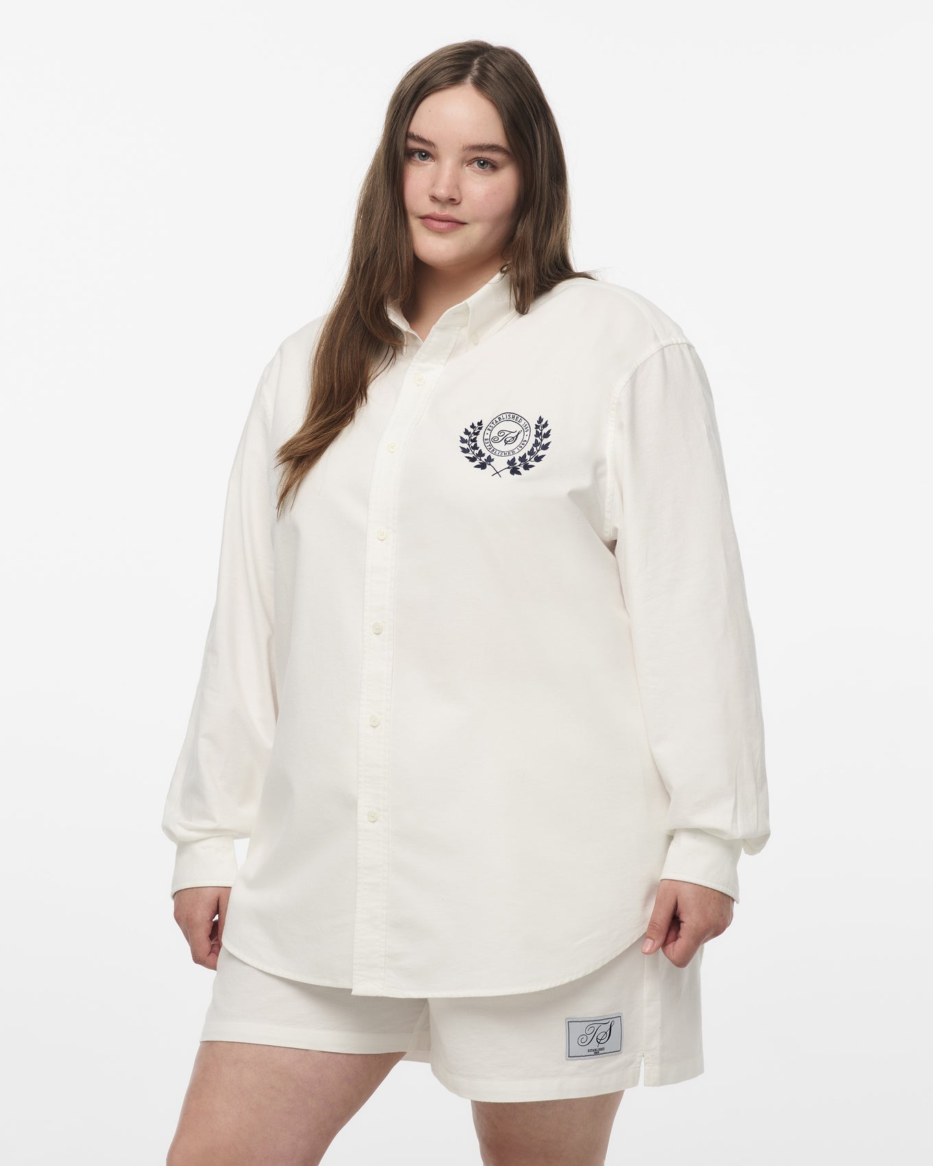 TS Crest White Oxford Shirt – Taylor Swift