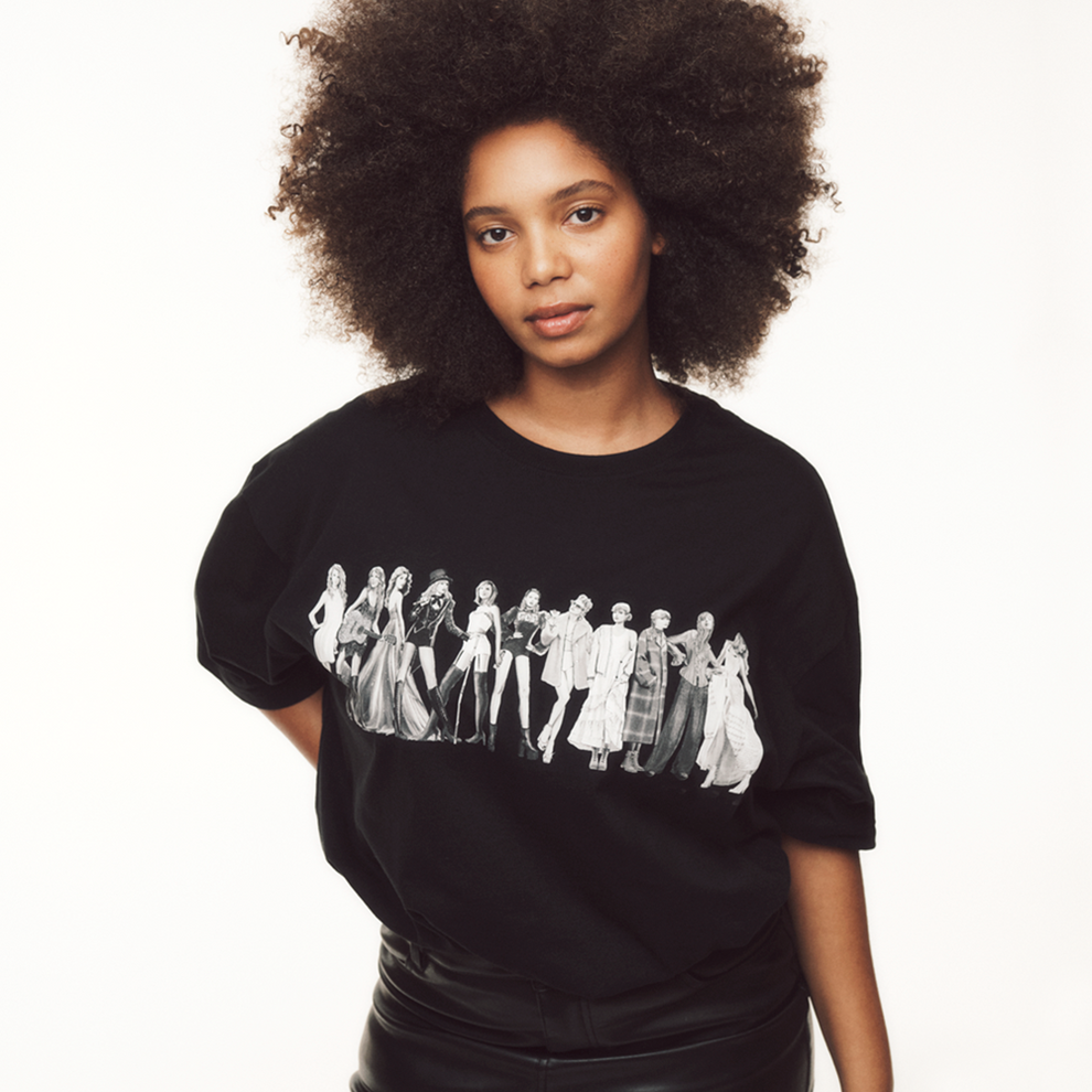 TTPD Eras Black T-Shirt – Taylor Swift