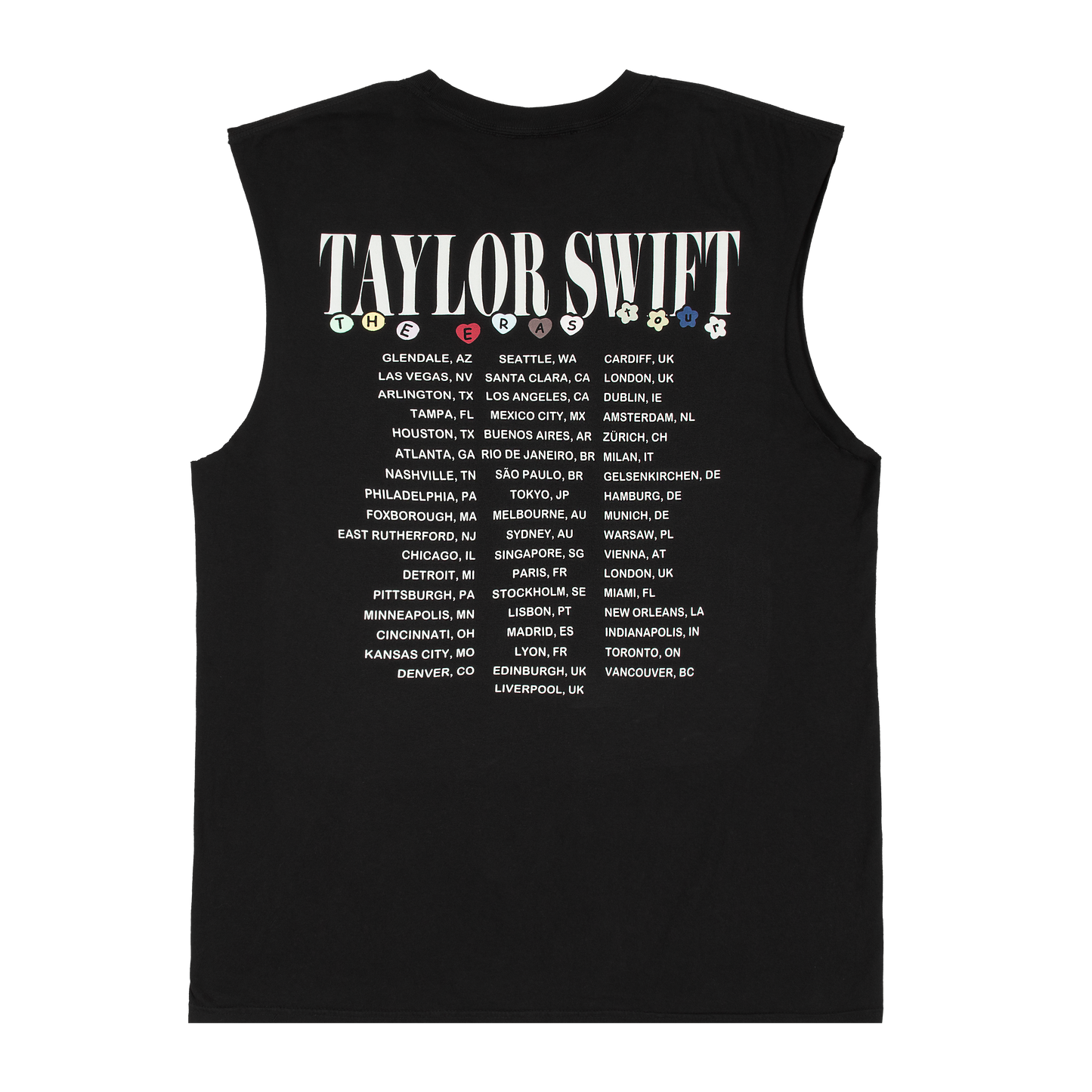 Taylor Swift | The Eras Tour Heart Hands Oversized Muscle Tank