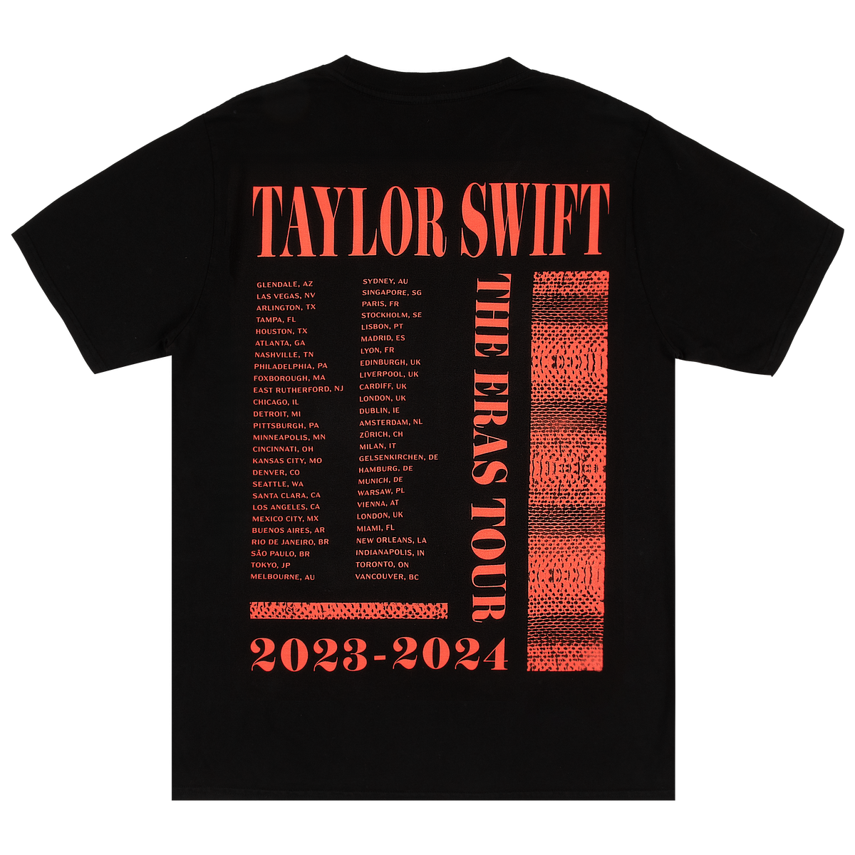 Taylor Swift | The Eras Tour Reputation Live Photo Oversized T-Shirt ...