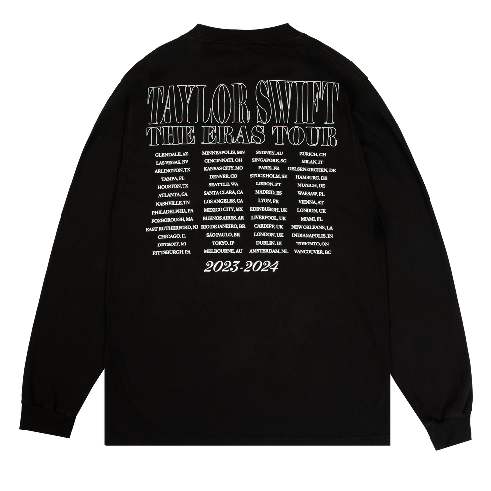 Taylor Swift | The Eras Tour TTPD Live Photo Long Sleeve Oversized T-S